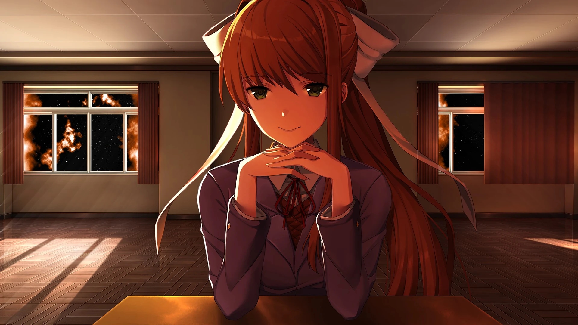 Лишь Моника.................................. была удалена мной | Doki Doki Literature Club Plus! #8