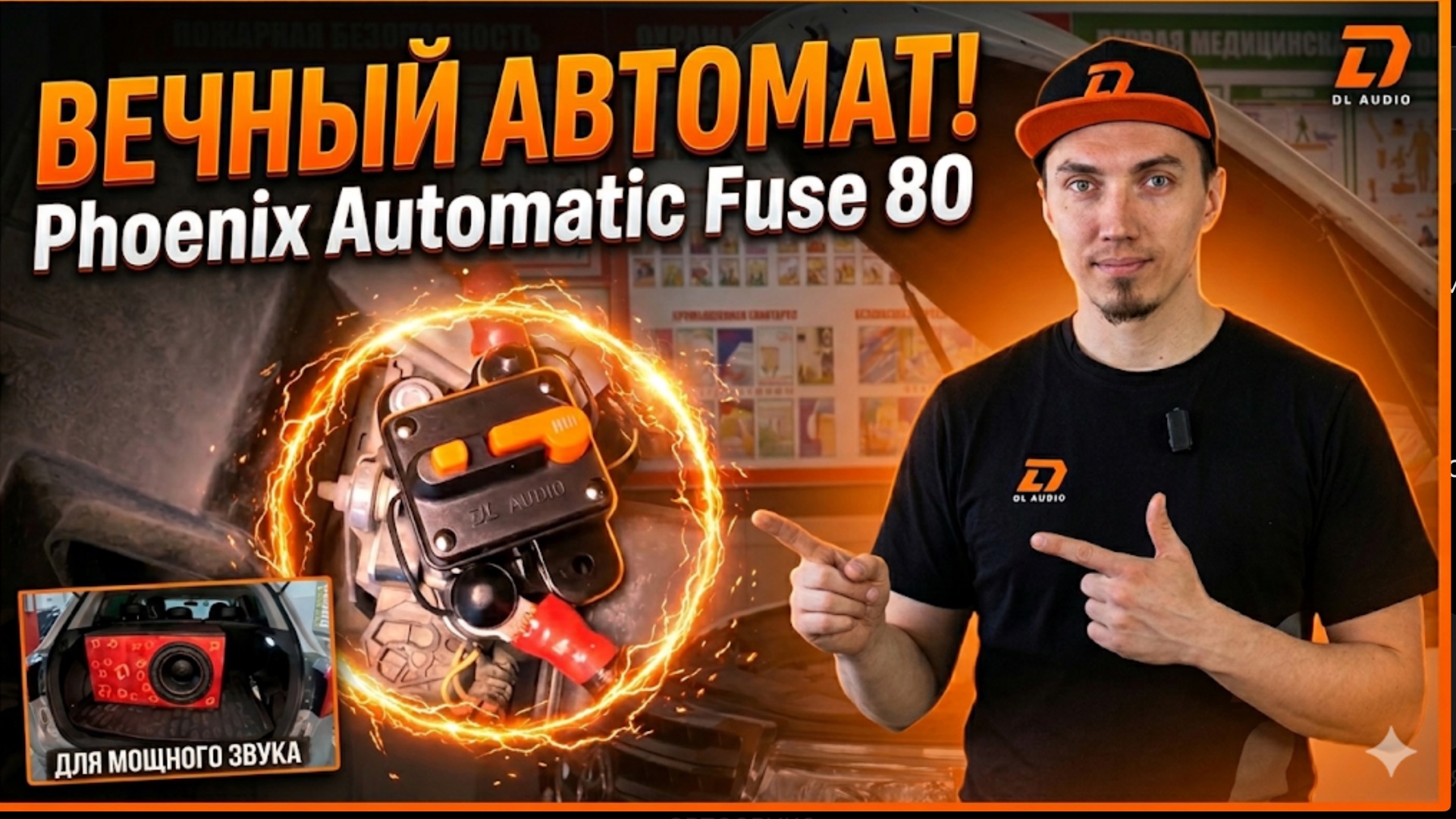 Выбило питание? Просто нажми кнопку! Вечный автомат DL Audio Phoenix Automatic Fuse 80
