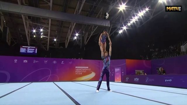 СмП Чемпионат 14+, Симороз Виктория - Куликов Максим, МАУ ДО СШ №1, Комбинированное упражнение