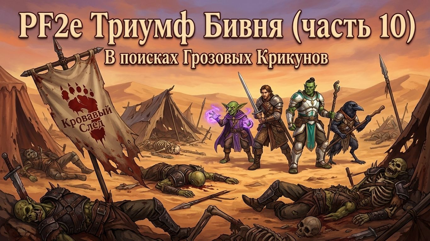 PF2e Триумф Бивня (часть 10)
