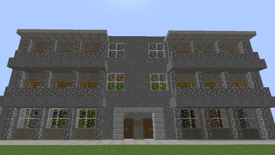 ГОРОД В MINECRAFT #8 ОБЩЕЖИТИЕ