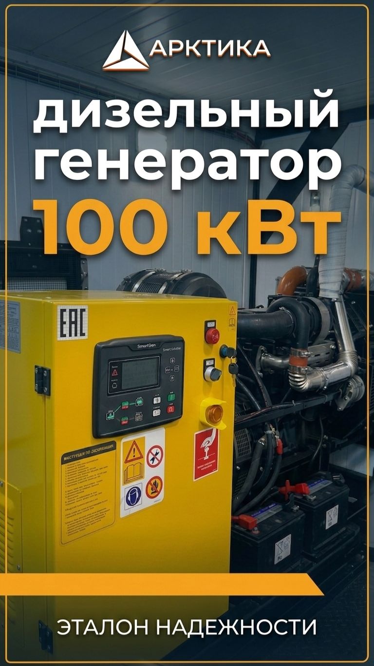 ДГУ 100 кВт в Контейнере для Клиники в Чите