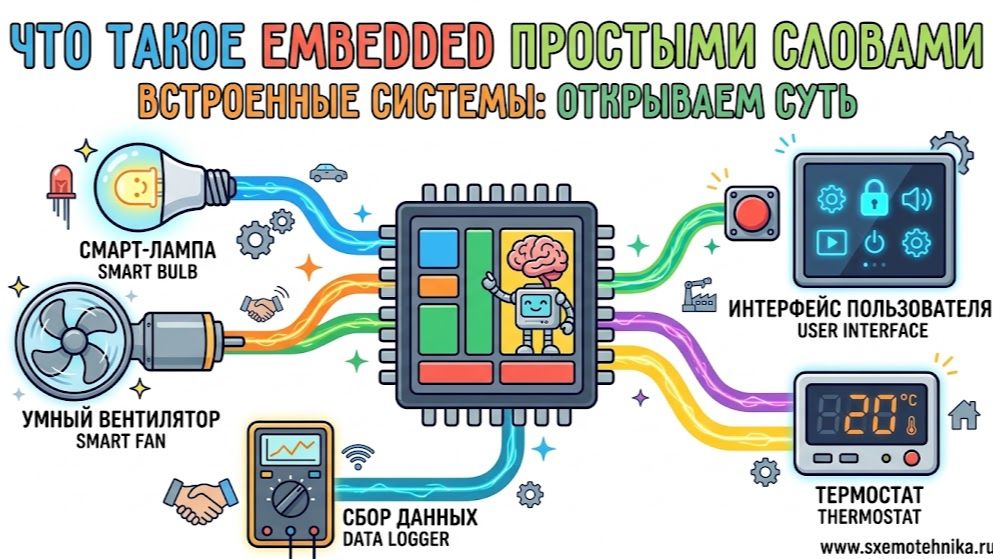 Что такое встроенные электронные системы | embedded-системы