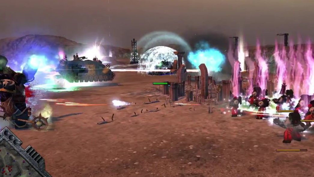 Warhammer 40,000 Dawn of War Unification Mod Мультиплеер 24 Плато Тур'абис FFA UBBA