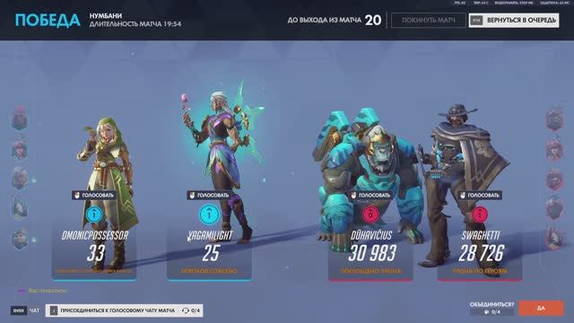 Overwatch - утренние саппорты