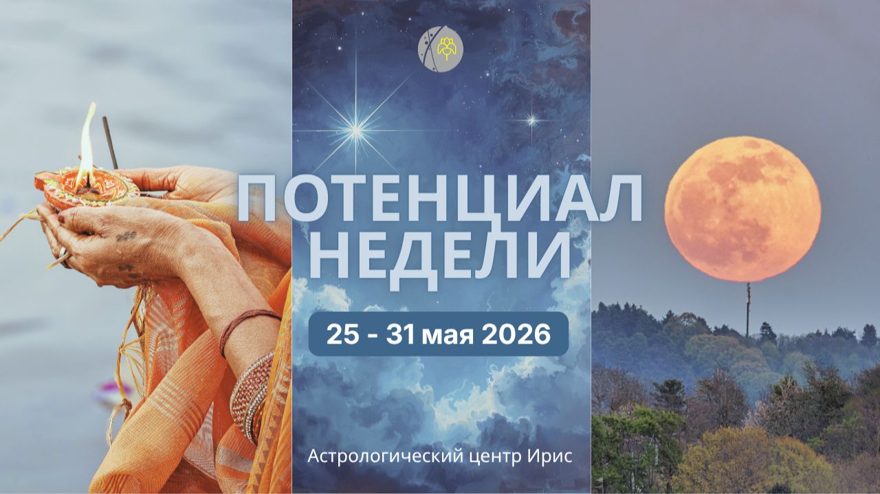 Потенциал недели 25 - 31 мая 2026
