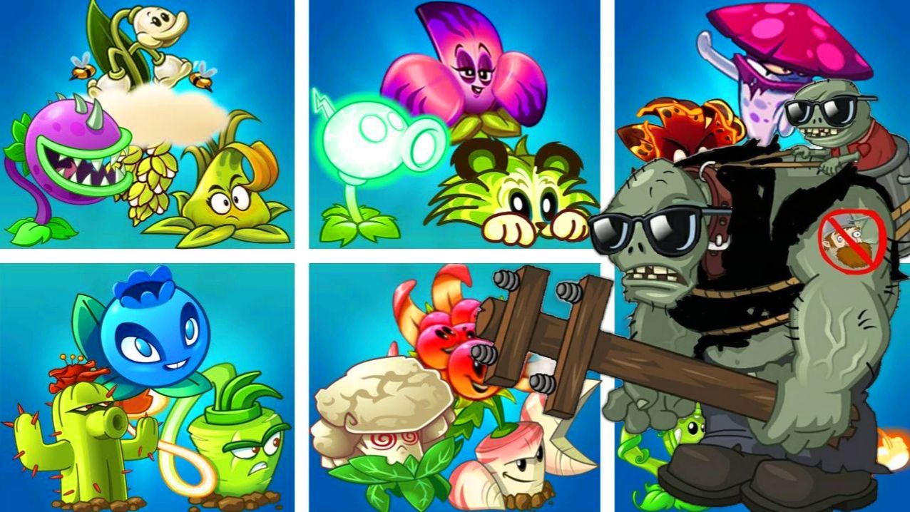 Plants vs. Zombies fusion hybrid replanted reborn grafted pvz3 ultimate myths gardendless Mod PvZ