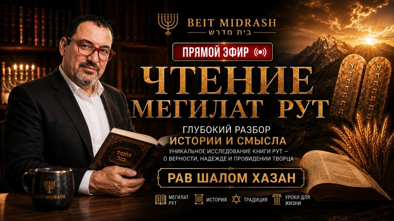 Чтение Мегилат Рут: Глубокий разбор истории и смысла