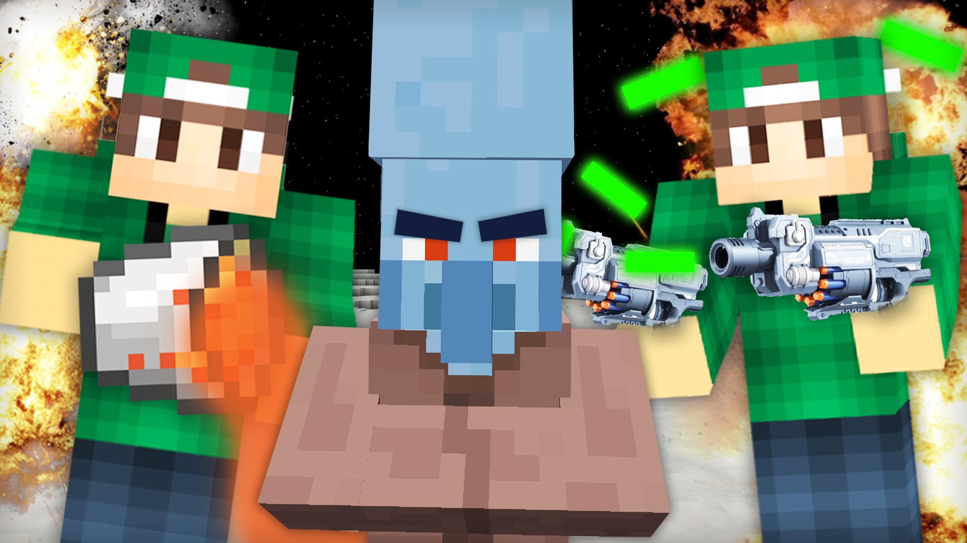 Я ЗАТРОЛЛИЛ ЭТОГО ПРИШЕЛЬЦА В КОСМОСЕ В МАЙНКРАФТ | Риколит Minecraft