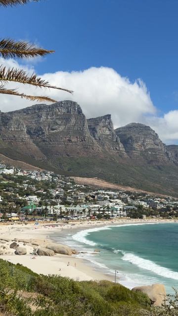 Camps Bay: пляж, океан и горы - Кейптаун | ЮАР 4K