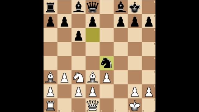 10 партия Вильгельм Стейниц - Иоганн Цукерторт 1/2 - 1/2
