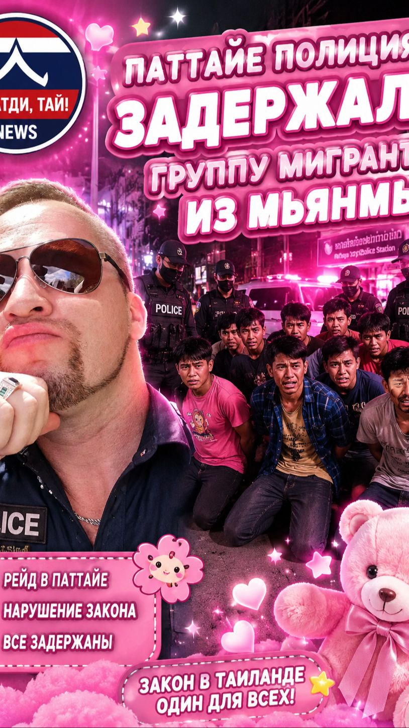 ПАТТАЙЯ: ЗАДЕРЖАЛИ БАНДУ ПОСЛЕ ЖЕСТОКОЙ ДРАКИ И ОГРАБЛЕНИЯ #новости #news #новостисегодня