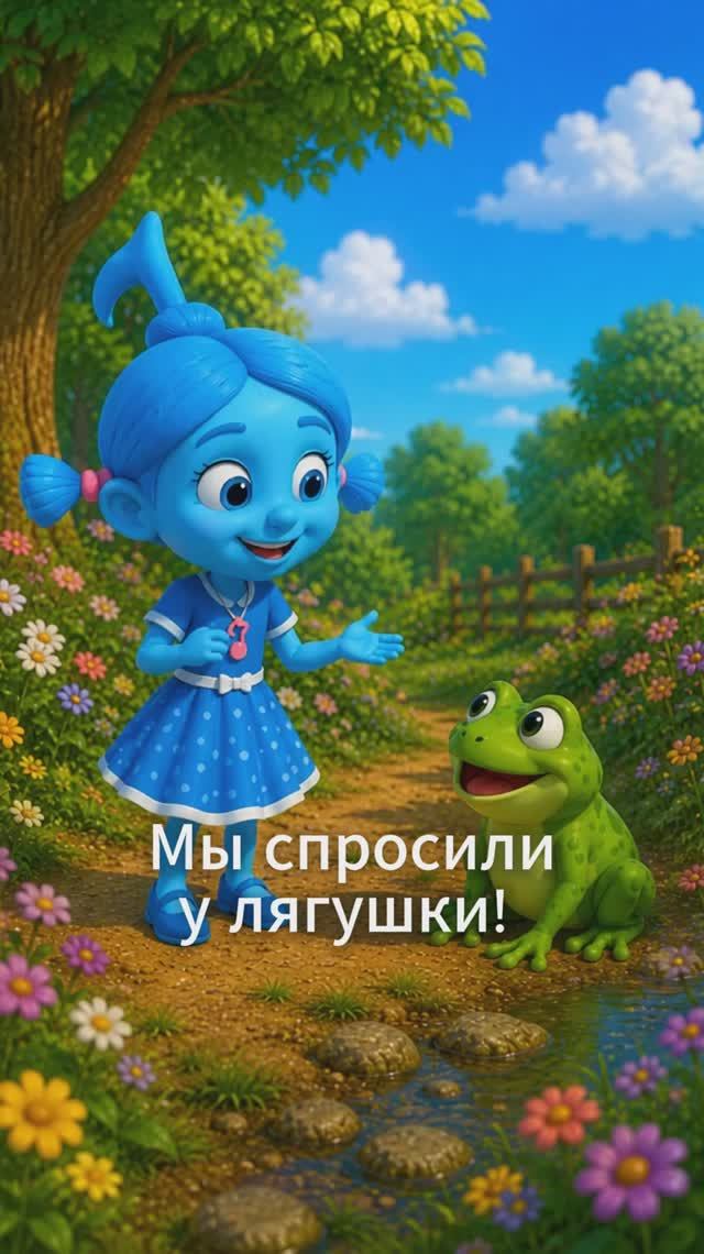 Музыкальная сказка для детей 🦎🎵 | Песенка про Ящерицу и развитие внимания