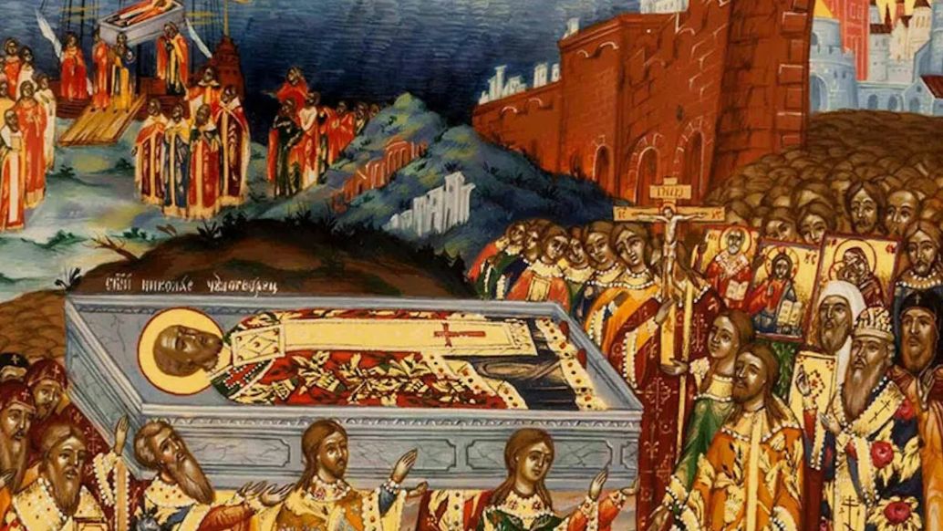 Перенесение мощей святителя Николая в Бари