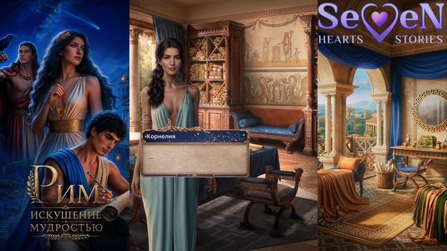 🏛️Рим: Искушение Мудростью🏛️ 1 сезон 1 серия Roma: Tentatio Sapientiae ♥Seven Hearts Stories♥