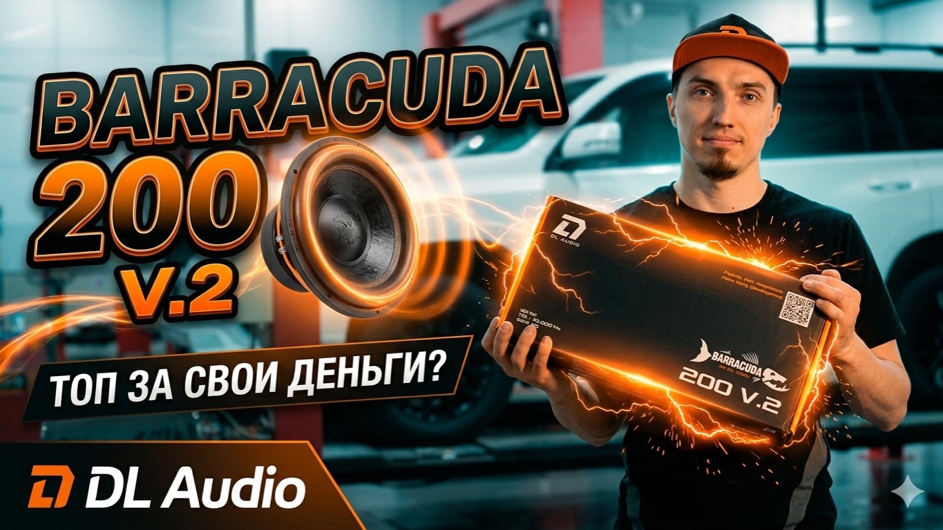 Идеальные динамики для первой системы. Обзор Barracuda 200 V.2 от DL audio
