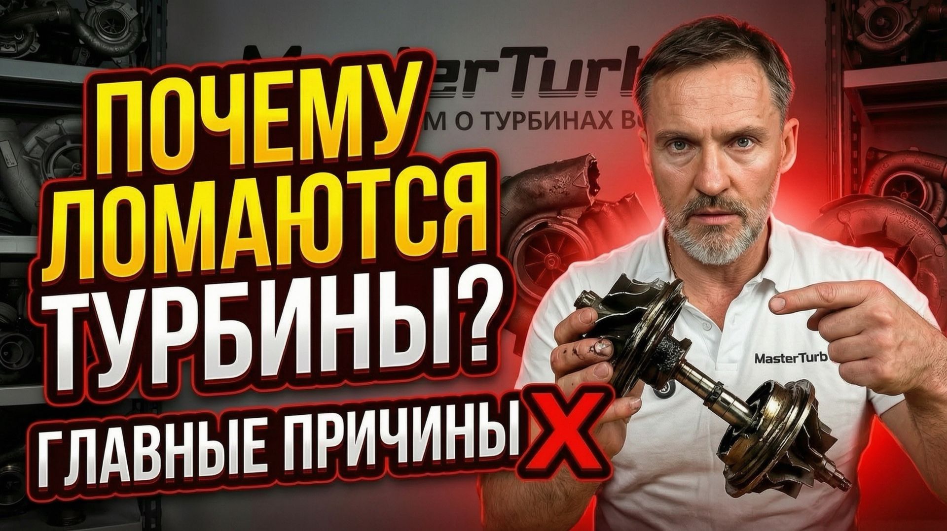 Причины выхода из строя турбины