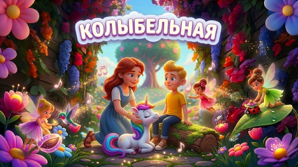 Колыбельная - Время сказки💫🎶 Мультик для сна 0+ Песенка для детей 🎶 Мультик для детей