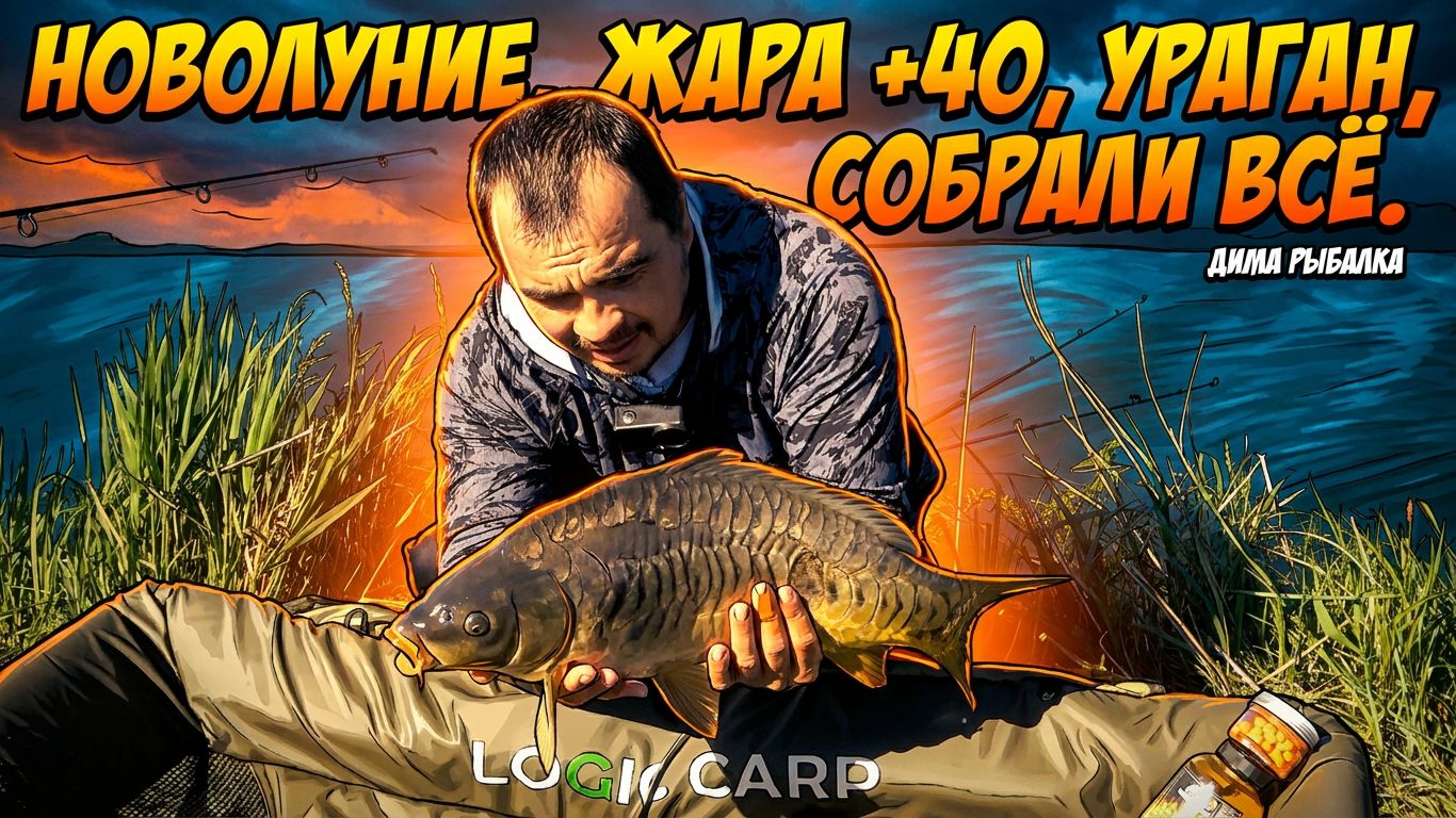 Новолуние, жара +40, ураган собрали всё