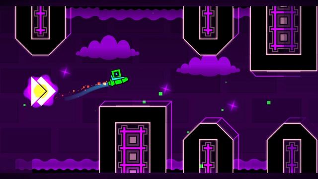 Прохождение уровня Endless в Geometry Dash.