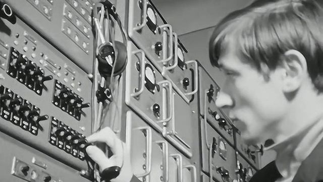 1970 год. Тюмень. Радиоузел.