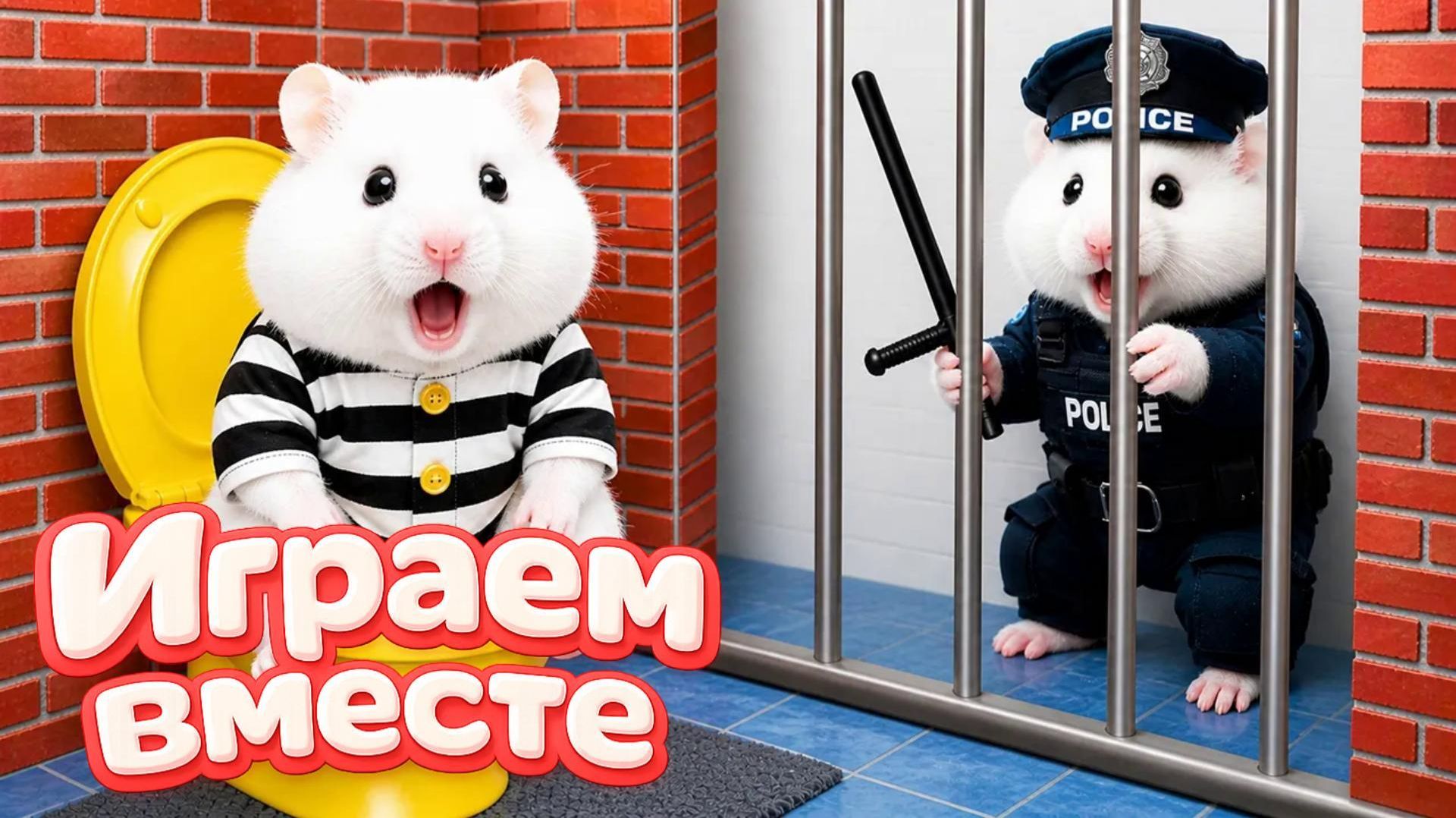 ХОМЯК ВЫБИРАЕТСЯ ИЗ СЕКРЕТНОЙ ХОМЯЧЕЙ ТЮРЬМЫ ! Играем ВМЕСТЕ ! Супер лабиринт для хомяка №2