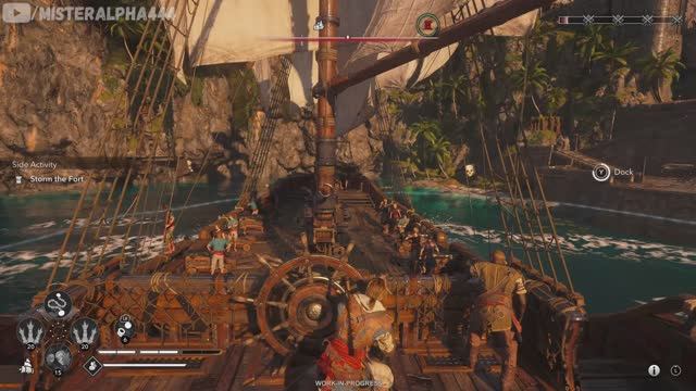 Assassin's Creed Black Flag: 23 минуты игрового процесса в открытом мире (перезапущено)