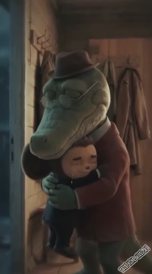 Гена и Чебурашка 🥳
