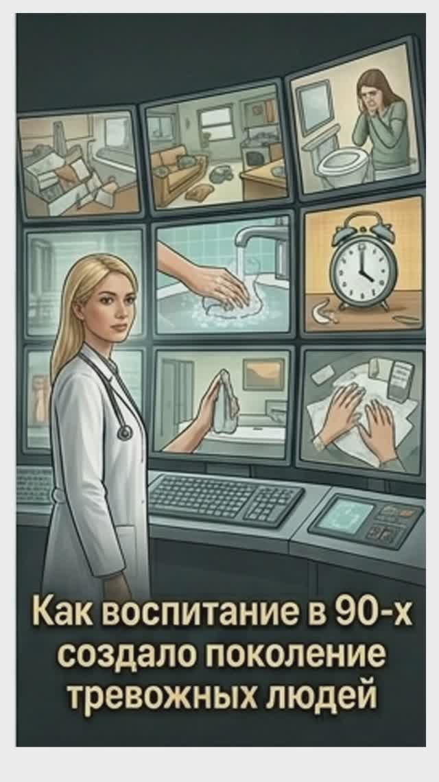 Как воспитание в 90-х создало поколение тревожных людей