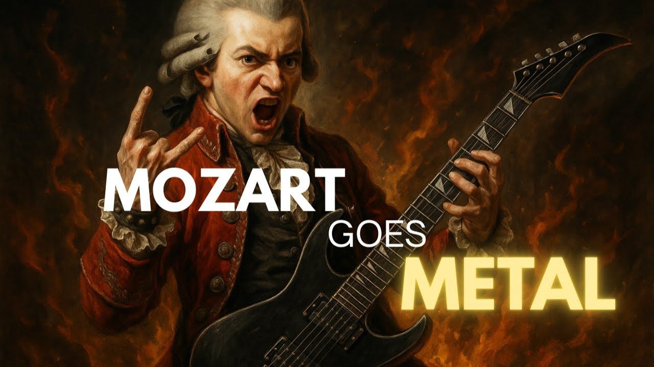 Классика отлитая в металле # 3 Mozart - Piano Sonata n°12 (K332)