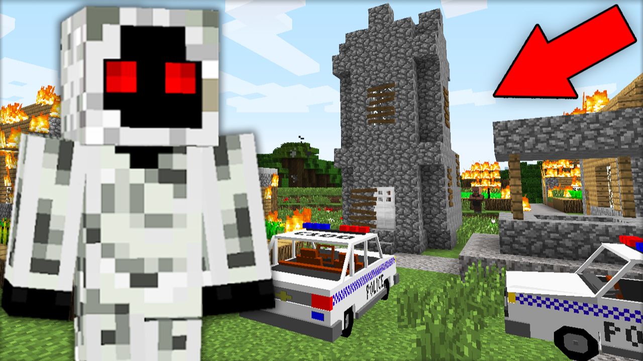 ЭТИ ПРИЗРАКИ ЗАХВАТИЛИ ДЕРЕВНЮ ЖИТЕЛЕЙ В МАЙНКРАФТ | Риколит Minecraft