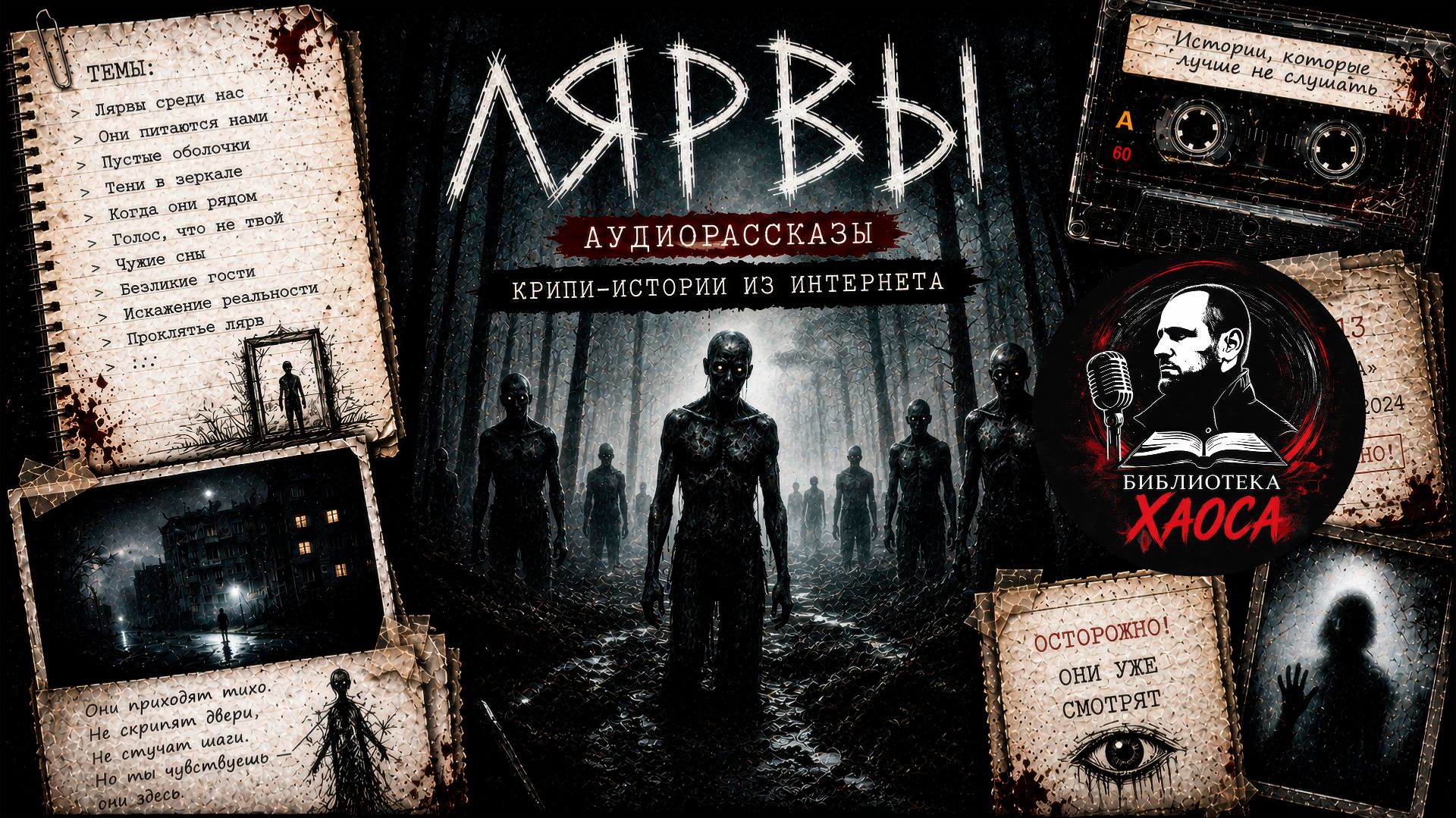 Включай наушники и не оглядывайся | Крипи-истории из интернета, выпуск 3: Лярвы