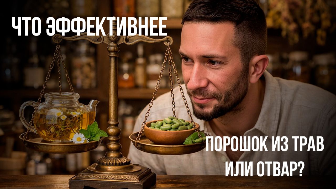 Настой, отвар или порошок из трав - что лучше работает?