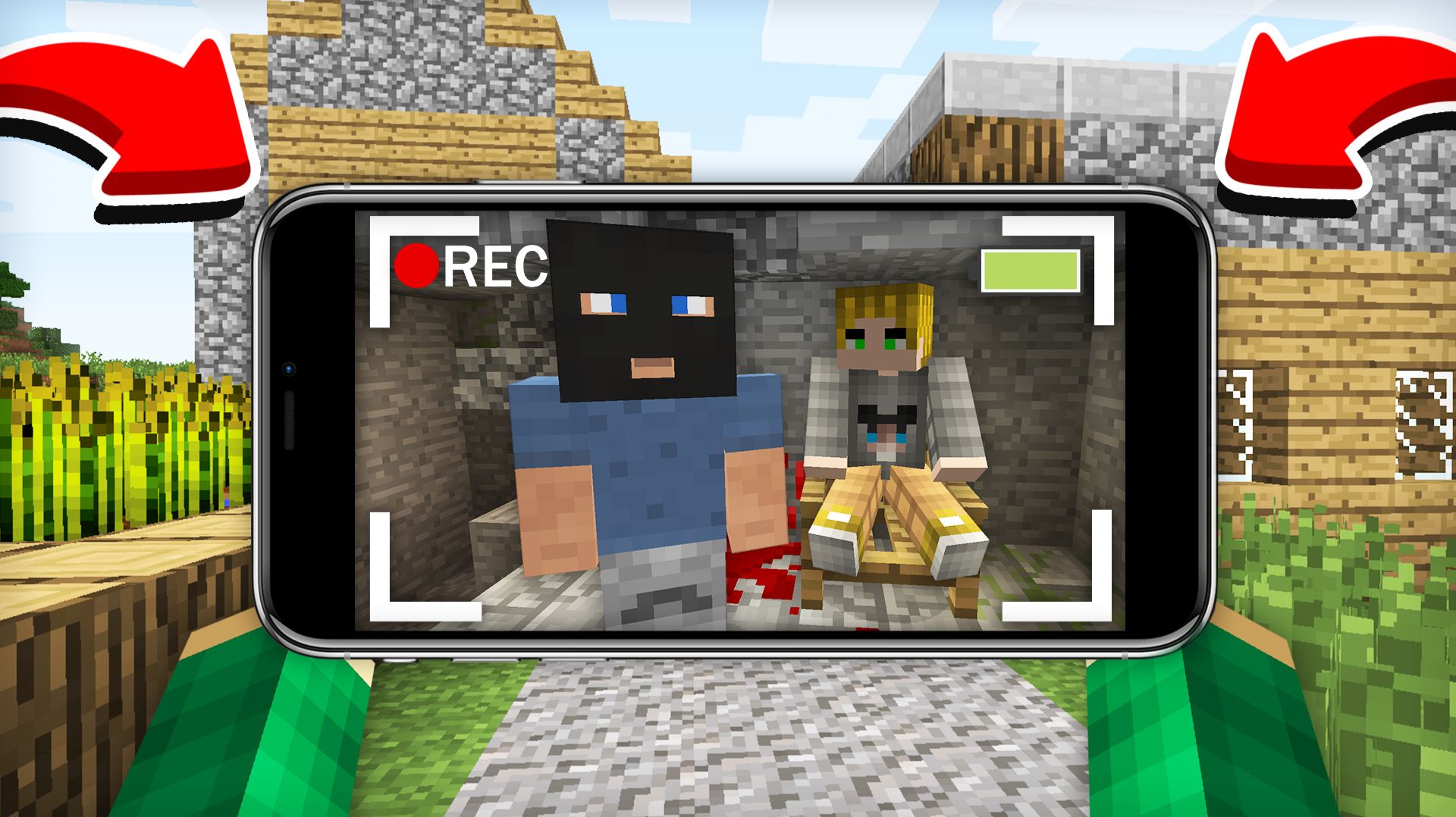 ПОДПИСЧИК ПРИСЛАЛ МНЕ ЭТО СТРАШНОЕ ВИДЕО В МАЙНКРАФТ | Риколит Minecraft