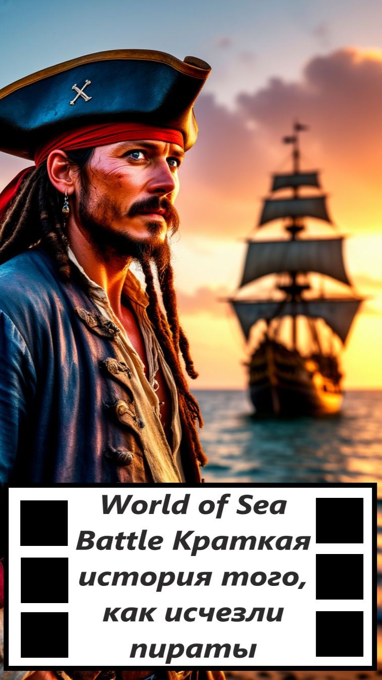 World of Sea Battle Краткая история того, как исчезли пираты. Смотреть до конца...