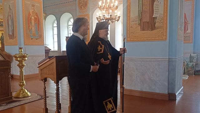 Архимандрит Александр. Приветственное слово к участникам проекта