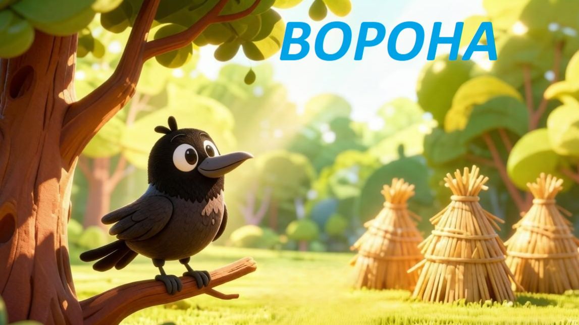 Русская народная сказка. Ворона. Аудиосказка. Сказки на ночь.