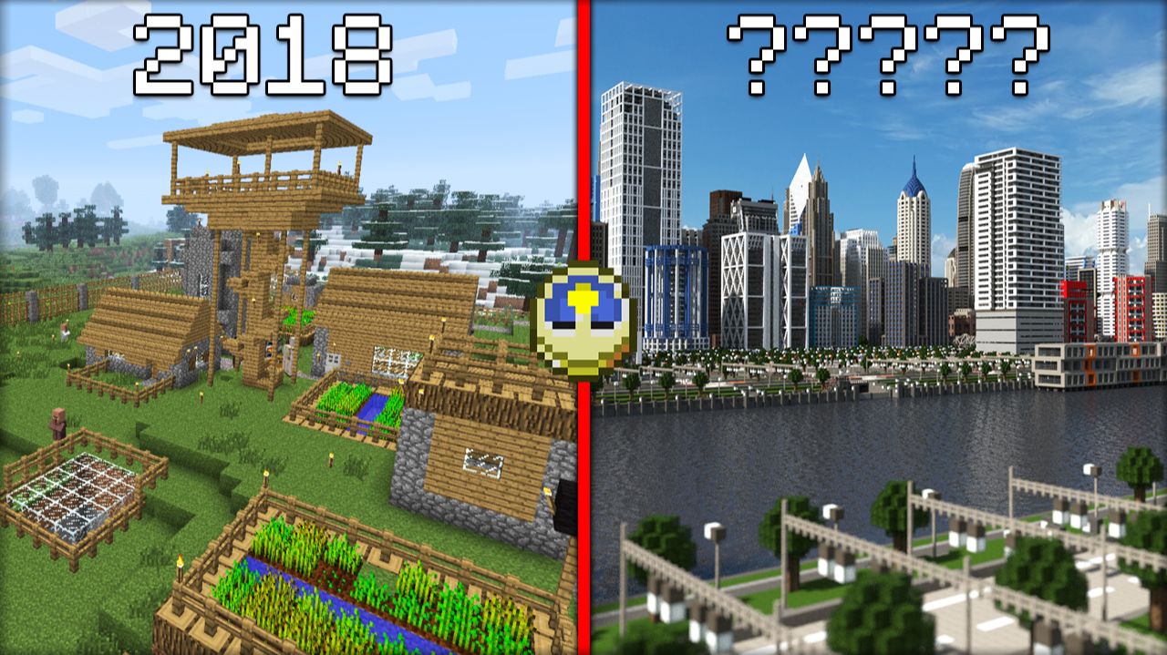 ЧТО БУДЕТ С ЭТИМ ГОРОДОМ ЧЕРЕЗ 10000 ЛЕТ В МАЙНКРАФТ | Риколит Minecraft