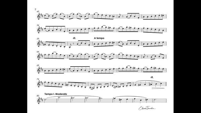 Drigo, Riccardo - Valse Bluette - Malcolm McNab trumpet C