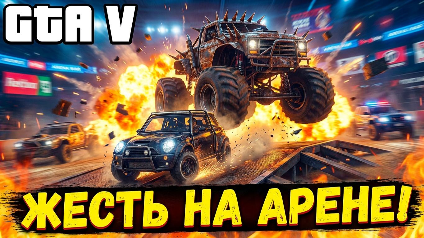 GTA ONLINE: ОНИ ВЫПУСТИЛИ МОНСТРОВ! Как выжить на Арене, когда вокруг одни читеры