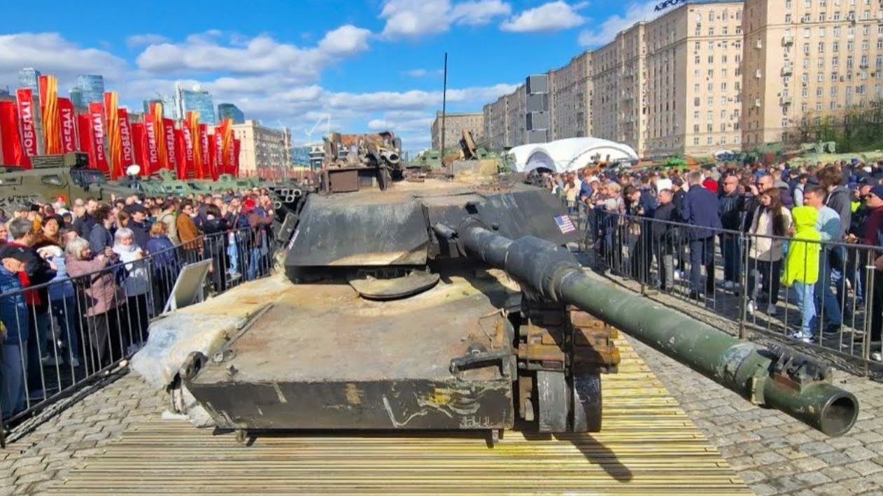 NATO Tanks Arrive in Moscow Russia