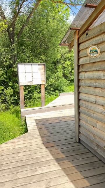 Красивый родник в деревне Луговые Выселки