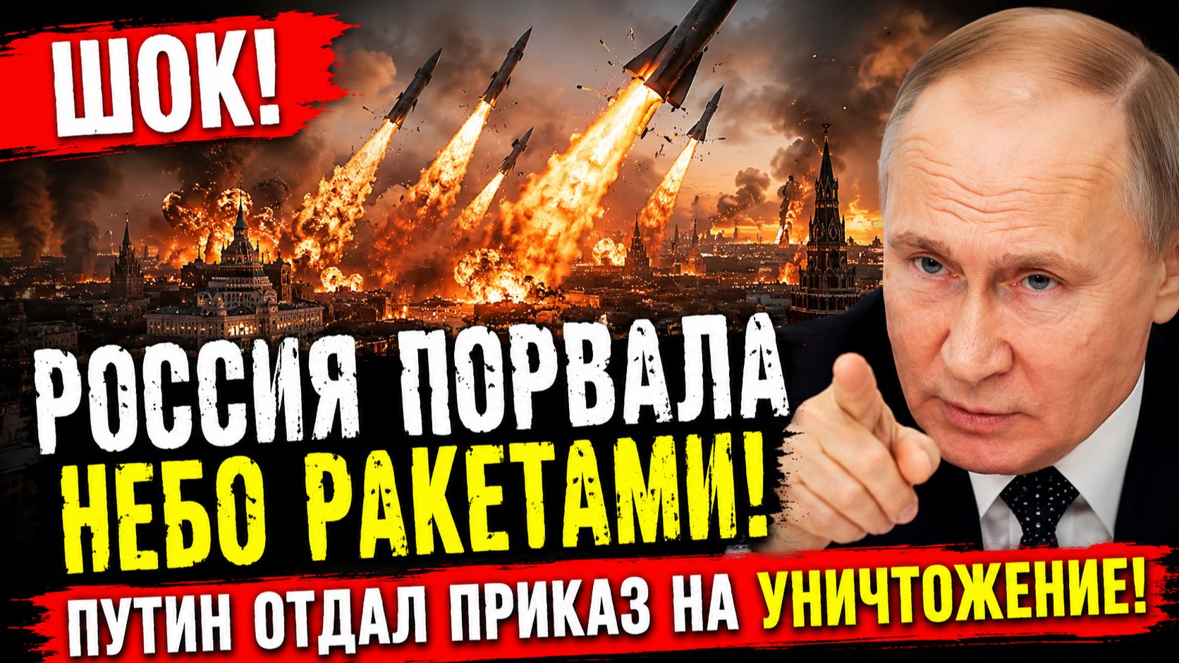 💥ШОК! РОССИЯ ПОРВАЛА УКРАИНУ! Путин Отдал Приказ на УНИЧТОЖЭЕНИЕ !