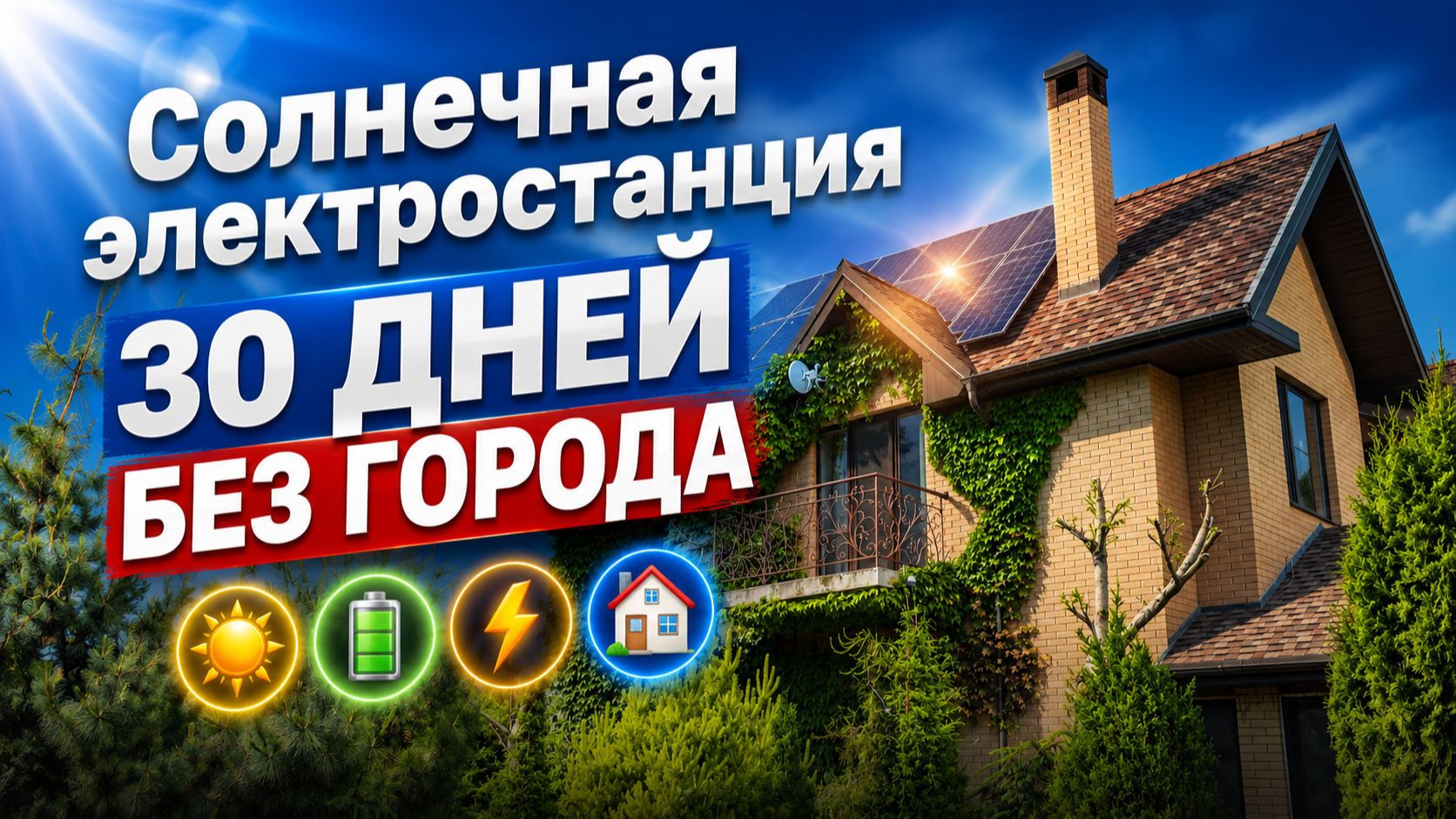 Отключились от города навсегда? Первый месяц на солнечной энергии