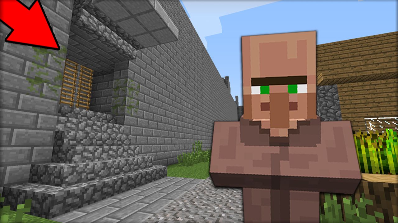 САМАЯ ЗАЩИЩЁННАЯ ДЕРЕВНЯ ЖИТЕЛЕЙ НУБОВ В МАЙНКРАФТ | Риколит Minecraft