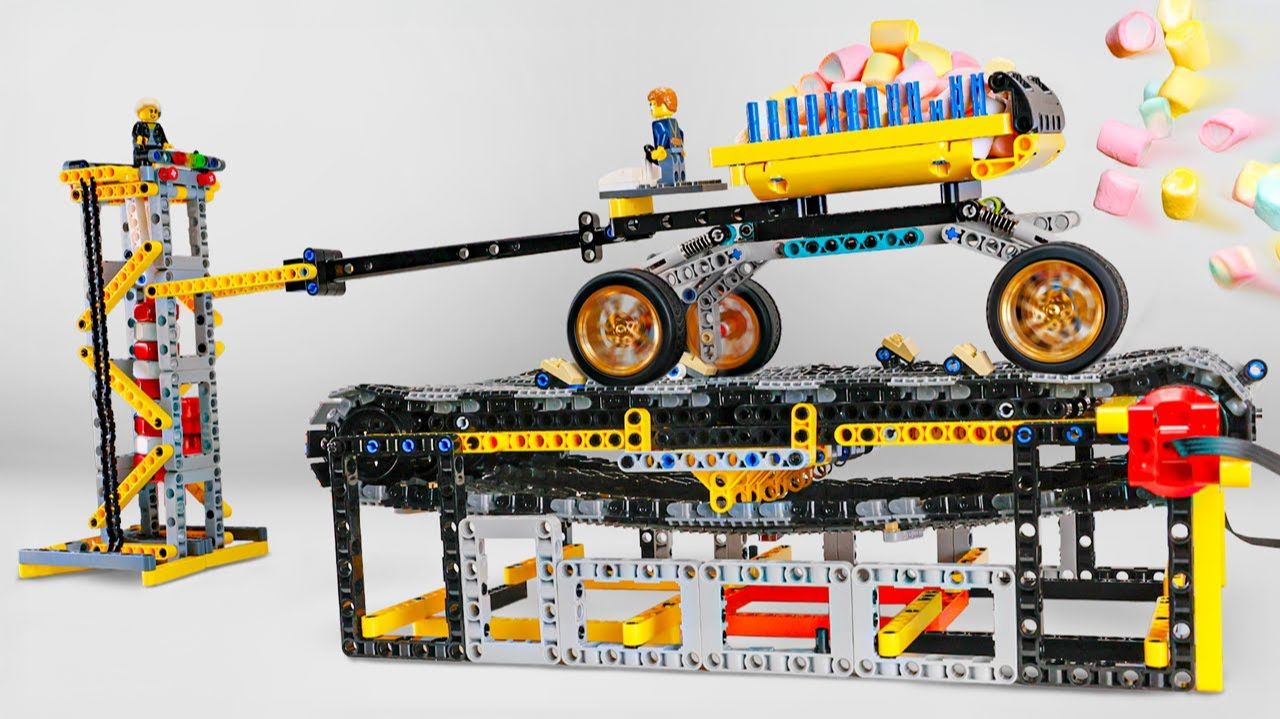 Эксперименты с подвесками Lego — Сборка и тестирование