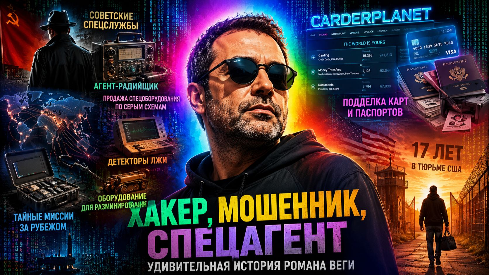 Спецагент, мошенник, хакер — кто такой Роман Вега на самом деле?
