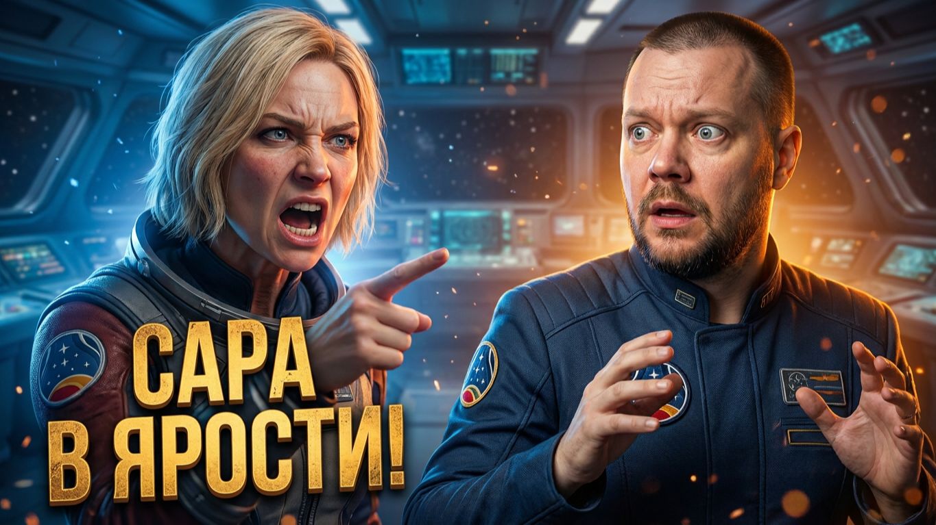 САРА В ЯРОСТИ! 😡 Как я чуть не провалил всё в Starfield #10 Свободные концы (Loose Ends)