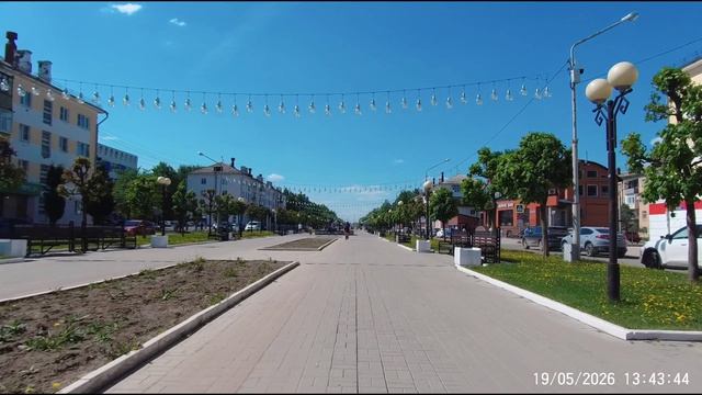 Бульвар Победы в Йошкар-Ола май 2026
