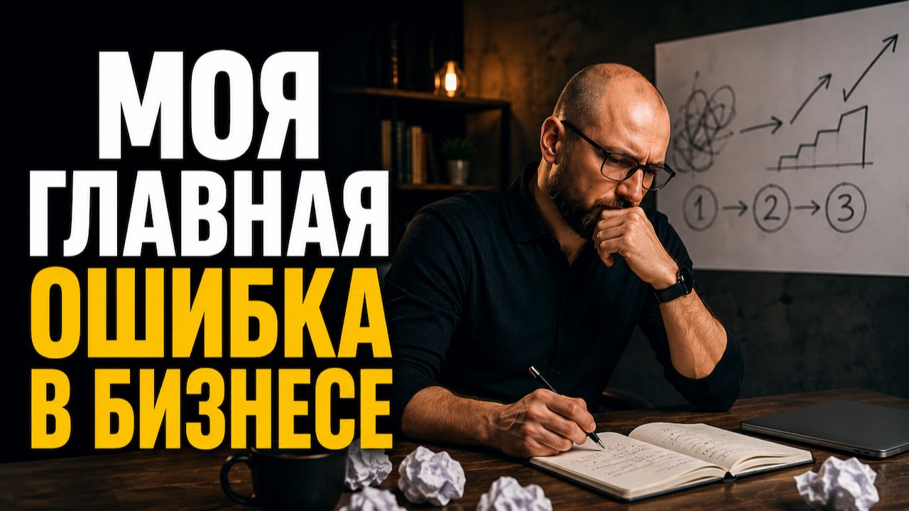 Моя главная ошибка за 8 лет бизнеса